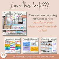 MATH POSTERS BUNDLE | RAINBOW BRIGHTS - Default Title - Miss Jacobs ...