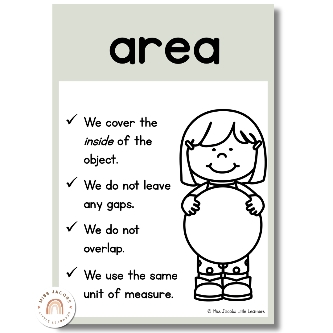 Measurement Posters - Daisy Gingham Neutrals Decor