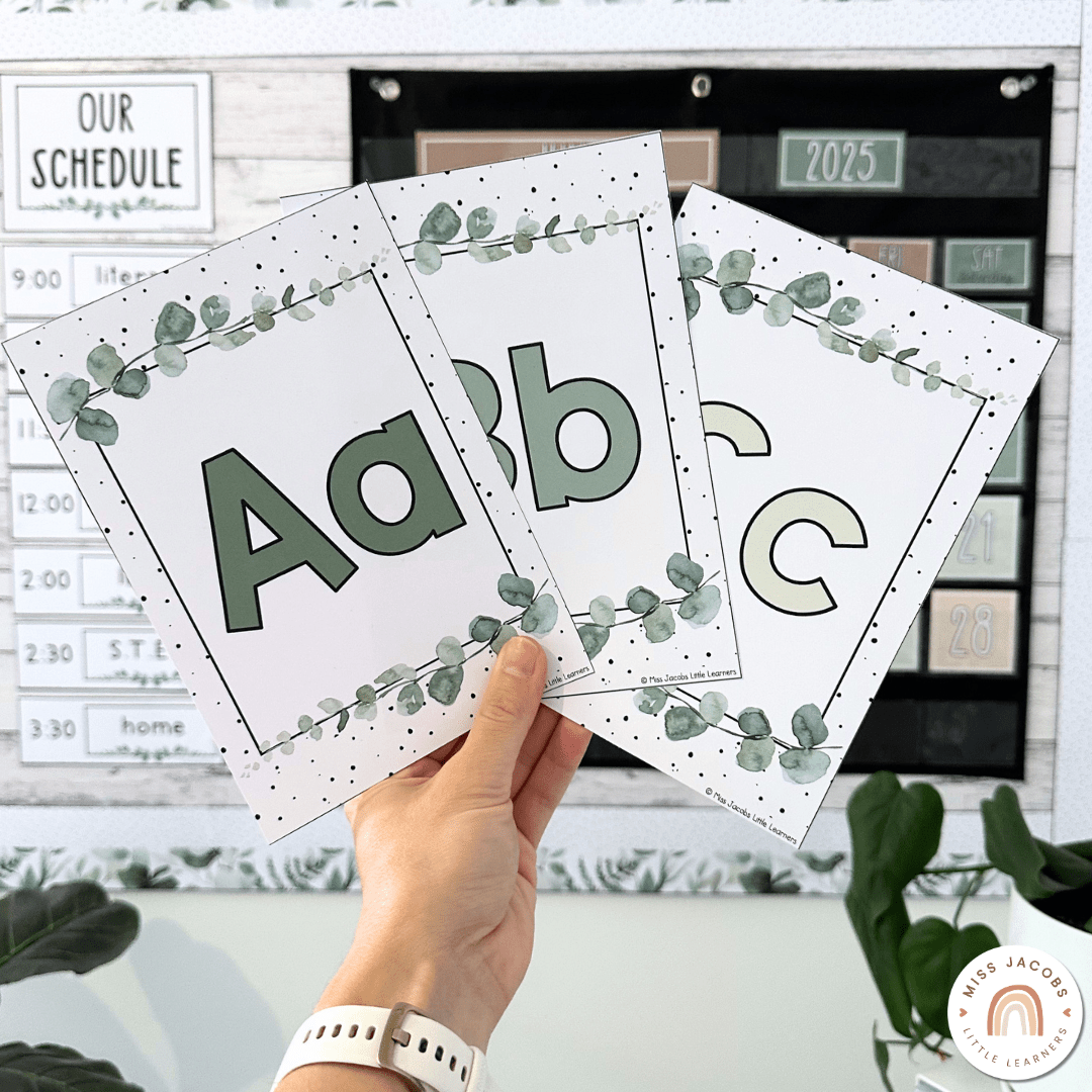 Modern Botanical Classroom Decor - Farmhouse Theme - Miss Jacobs