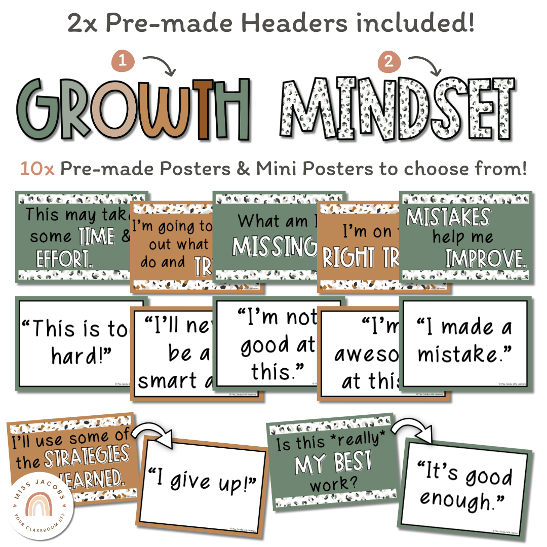 Modern Jungle Classroom Theme - Miss Jacobs Little Learners