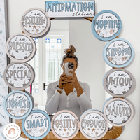 Affirmation Station - Modern Ocean Classroom Decor - Default Title