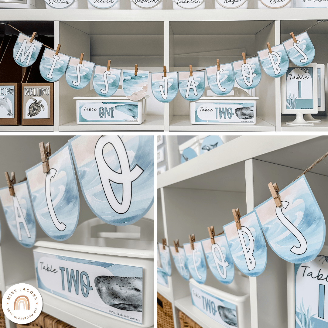Bunting & Lettering Packs - Miss Jacobs Little Learners