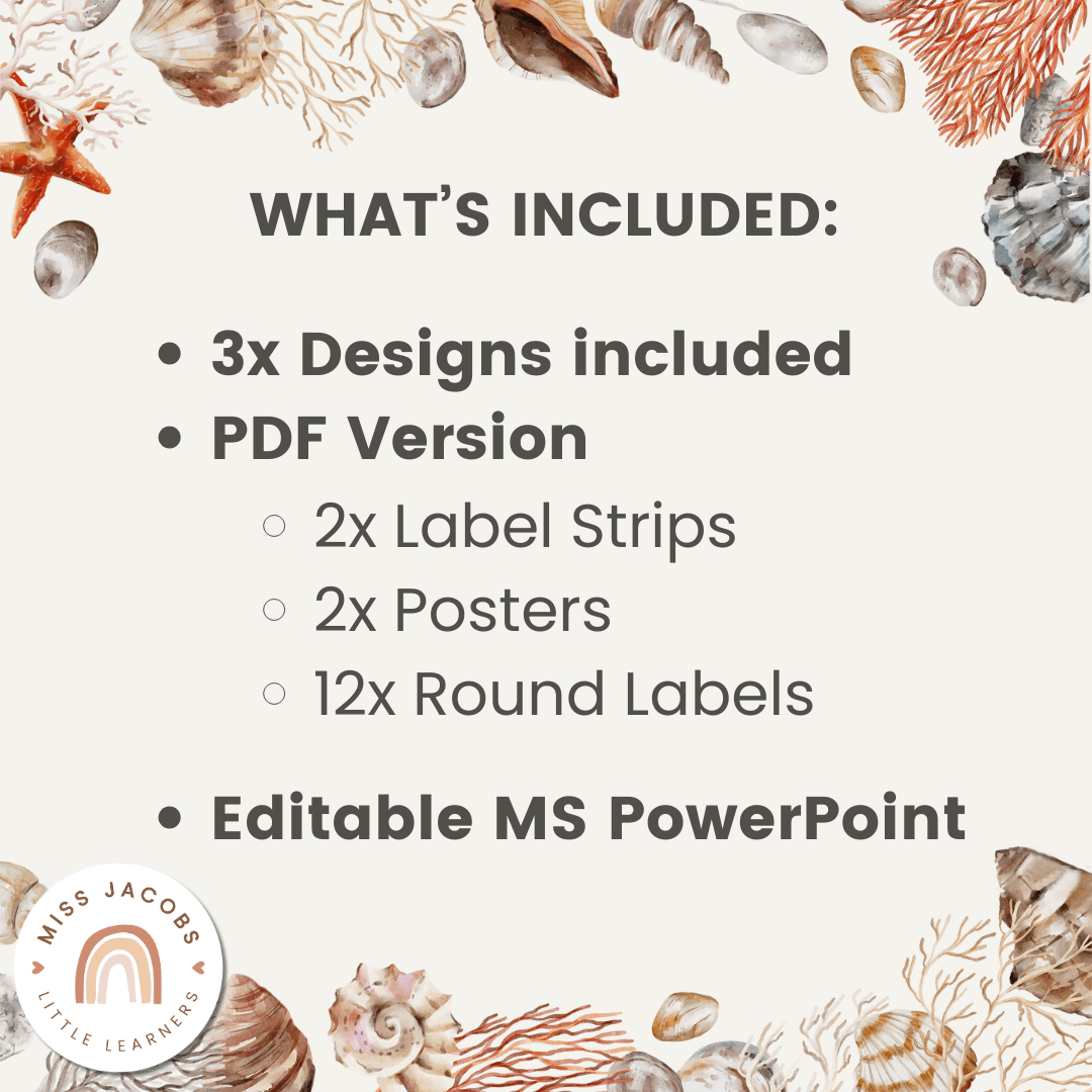 Voice Levels Chart - Modern Ocean Classroom Decor - Default Title