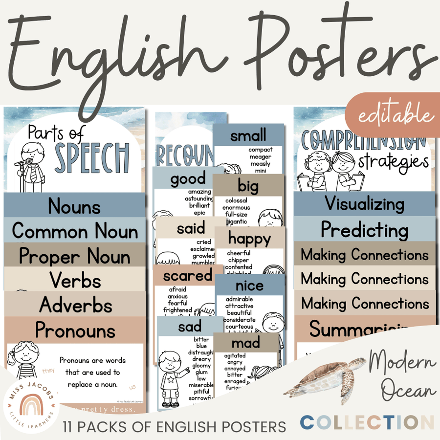 English Posters - Miss Jacobs Little Learners