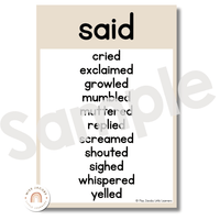 Modern Ocean English Posters Decor - Miss Jacobs Little Learners