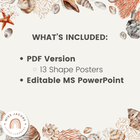 Shape Posters - Modern Ocean Classroom Decor – Miss Jacobs Little Learners