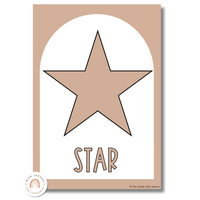 Shape Posters - Modern Ocean Classroom Decor – Miss Jacobs Little Learners