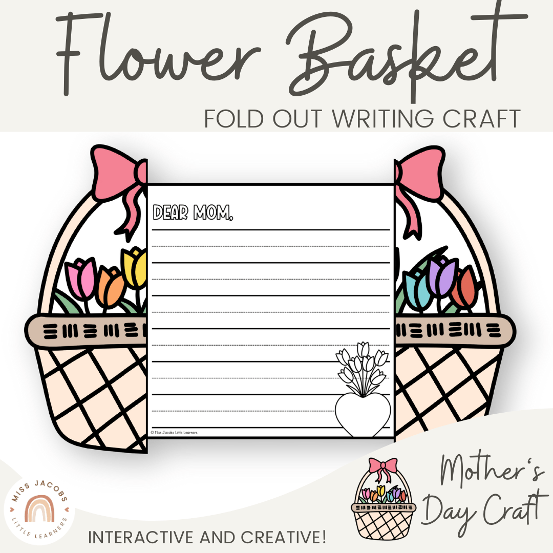 Mother’s Day Flower Basket Craft - Miss Jacobs