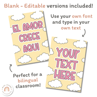 Motivational Classroom Posters - Growth Mindset - Daisy Gingham Pastels ...