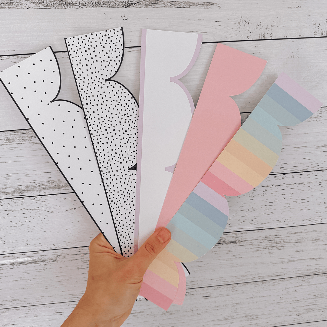 PASTELS Classroom Decor BUNDLE | Muted Rainbow Decor - Default Title ...