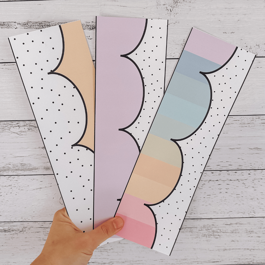 PASTELS Classroom Decor BUNDLE | Muted Rainbow Decor - Default Title ...