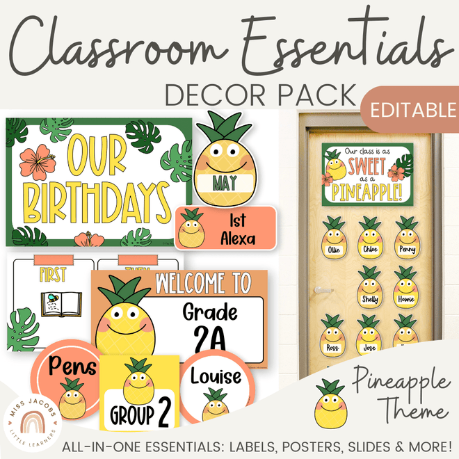 Modern Classroom Decor | Miss Jacobs Little Learners