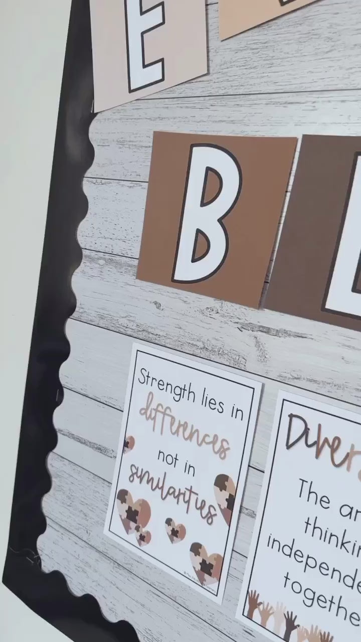 Harmony Day Bulletin Board - Everyone Belongs