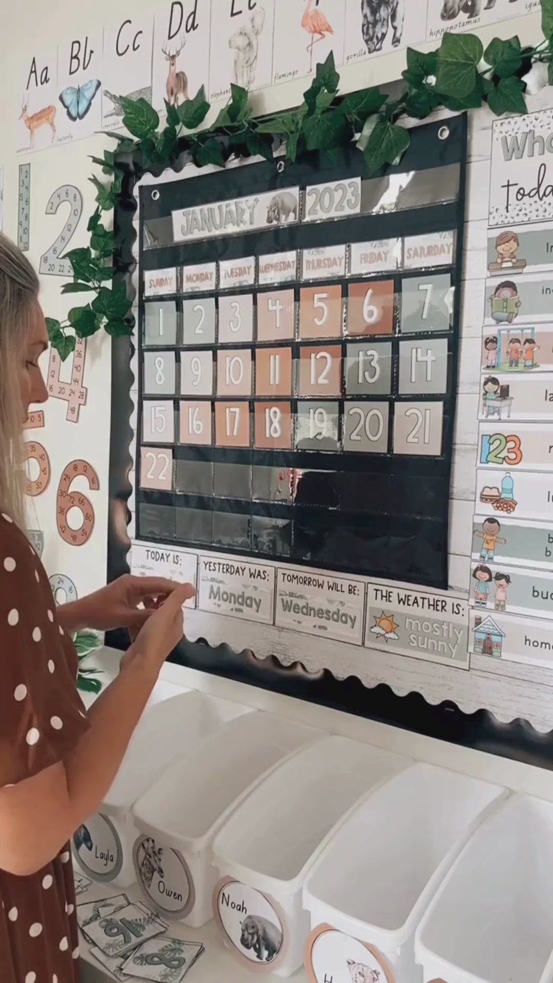 Cute Jungle Animals Classroom Decor - Safari Theme - Miss Jacobs – Miss ...