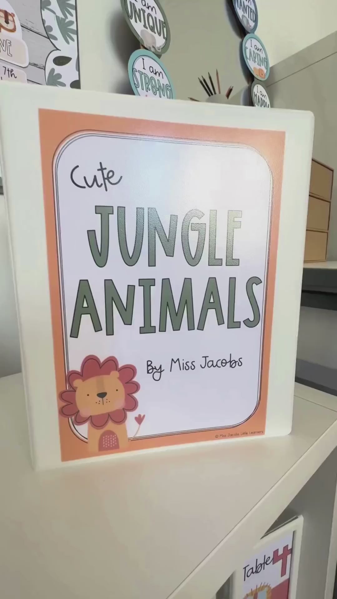 Cute Jungle Animals Classroom Decor - Safari Theme - Miss Jacobs – Miss ...