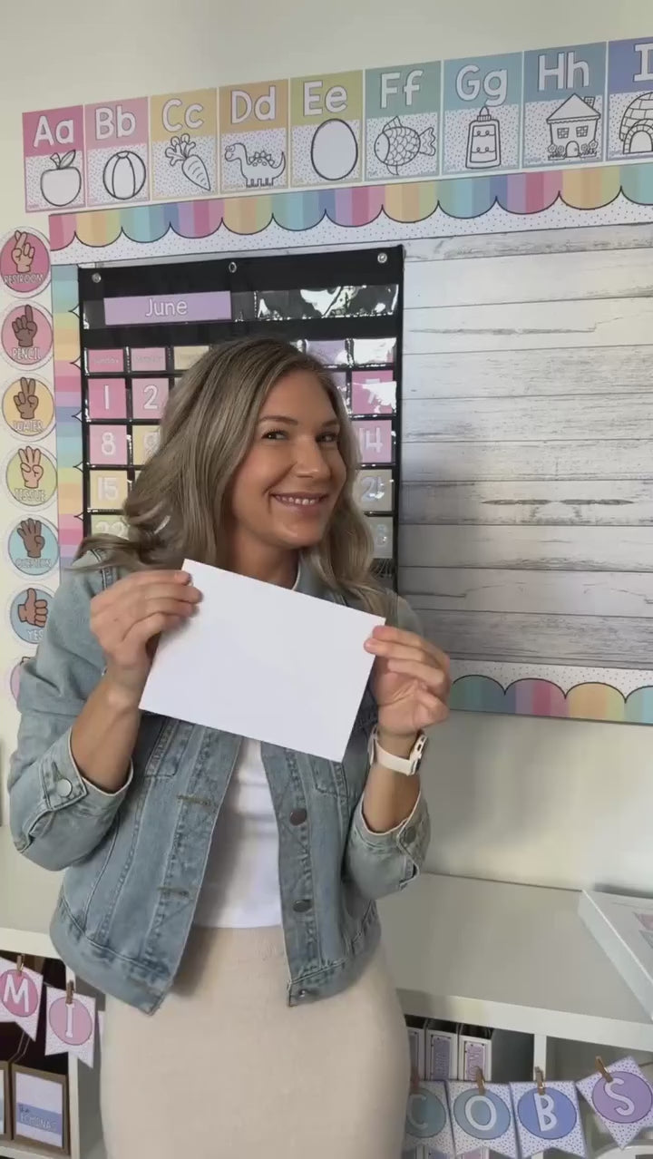 Classroom Rules and Expectations Posters - Spotty Pastel - MJLL