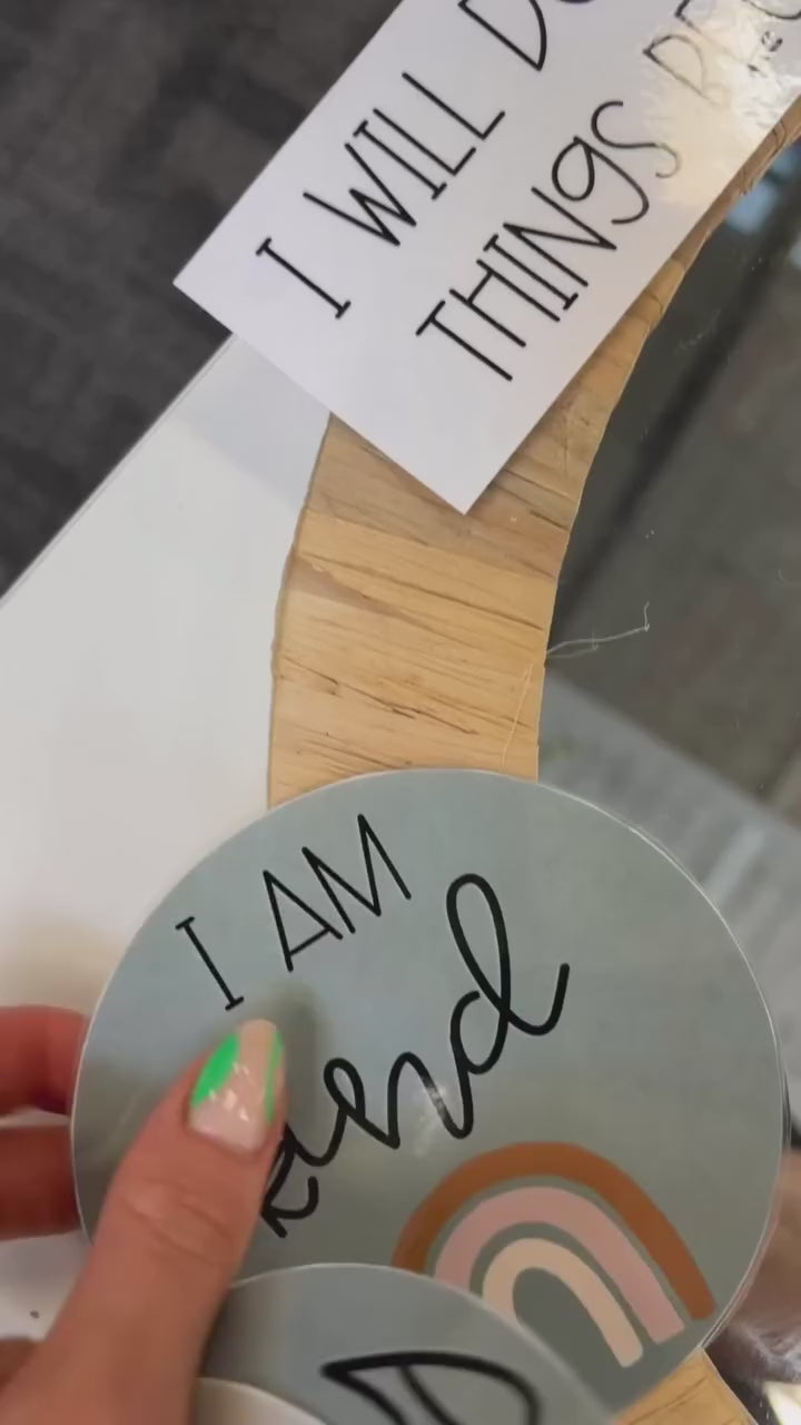 Affirmation Station | Daisy Gingham Neutrals