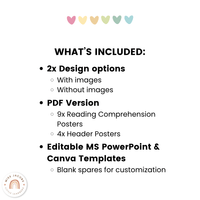 Reading Comprehension Strategies Posters - Pastel Theme - MJLL – Miss ...