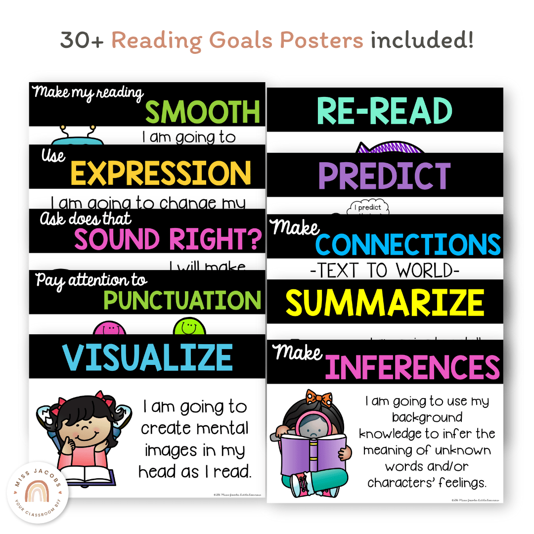Reading Goal Posters