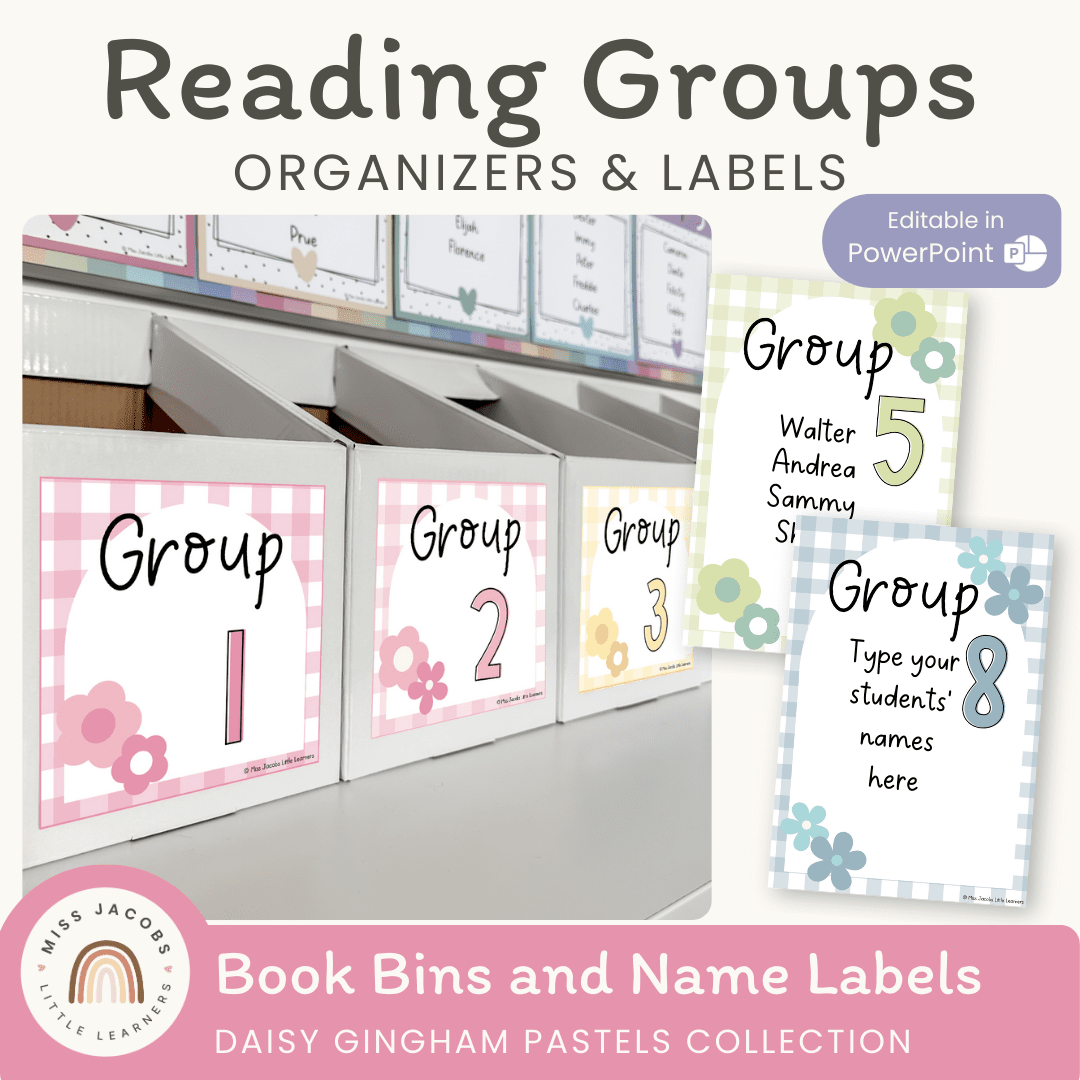 Classroom Labels – Page 5 – Miss Jacobs Little Learners