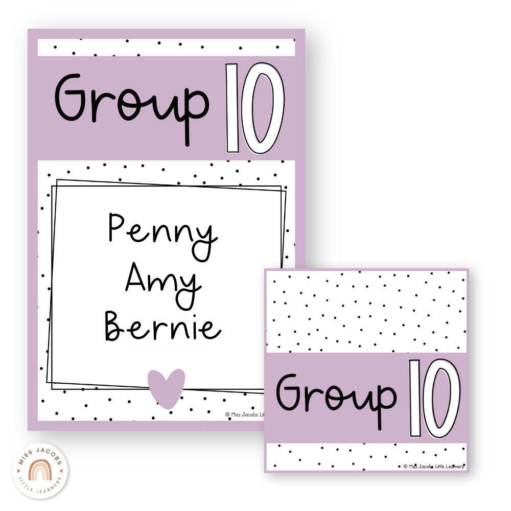 Reading Group Organizers & Labels – Miss Jacobs Little Learners