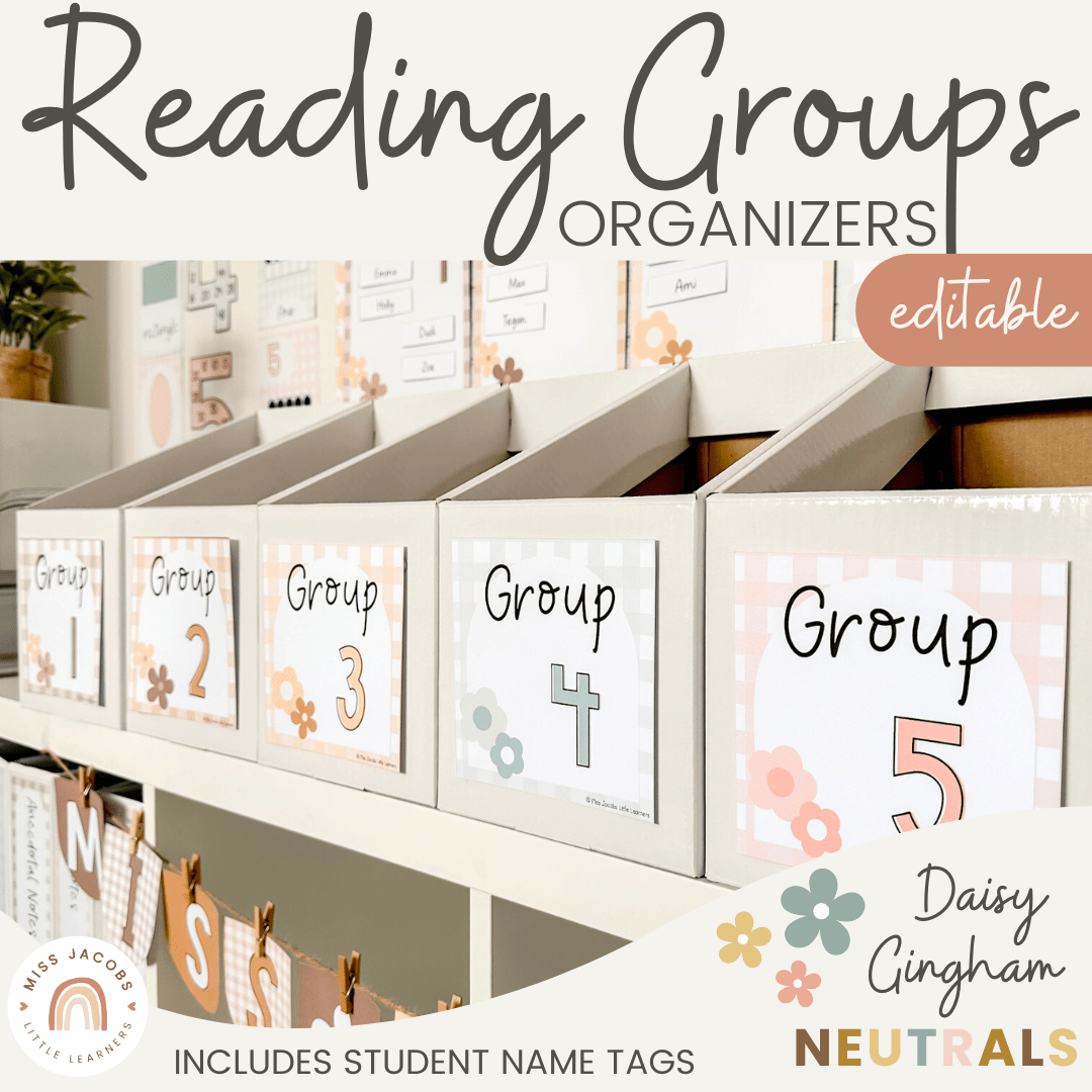 Reading Group Organizers & Labels Page 2 - Miss Jacobs Little Learners