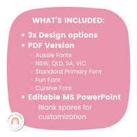 Alphabet Posters | Simple Pastels