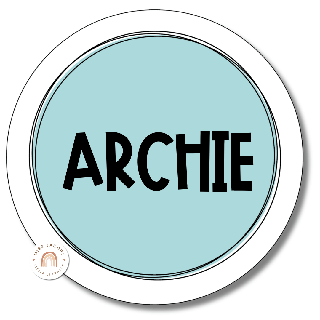 Door Display or Bulletin Board | Simple Pastels