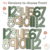 Skip Counting Large Number Display - Modern Botanical Theme - MJLL ...