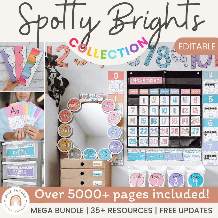 Editable & Printable Classroom Decor - Miss Jacobs Little Learners