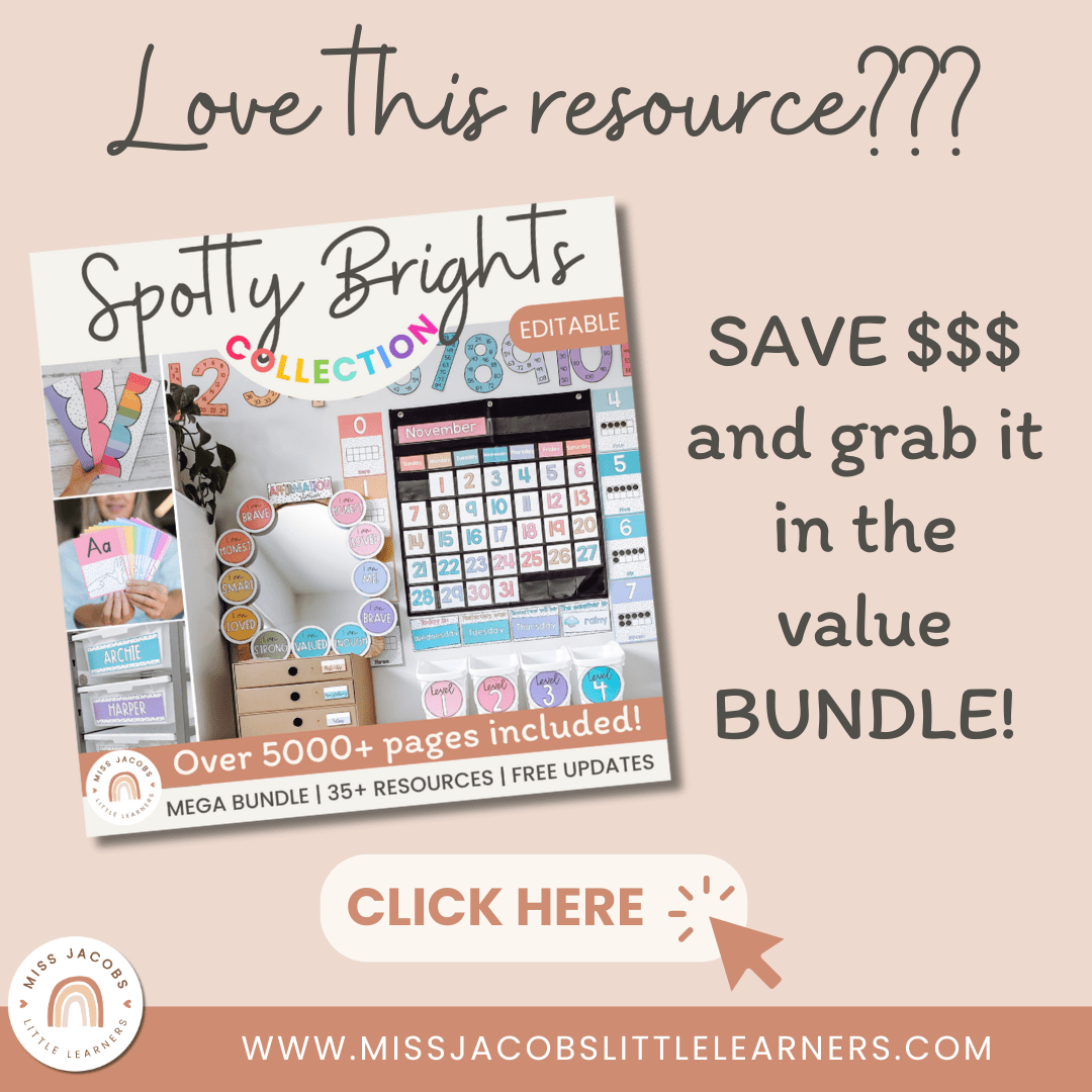 Classroom Rules and Expectations Posters - Spotty Bright - MJLL