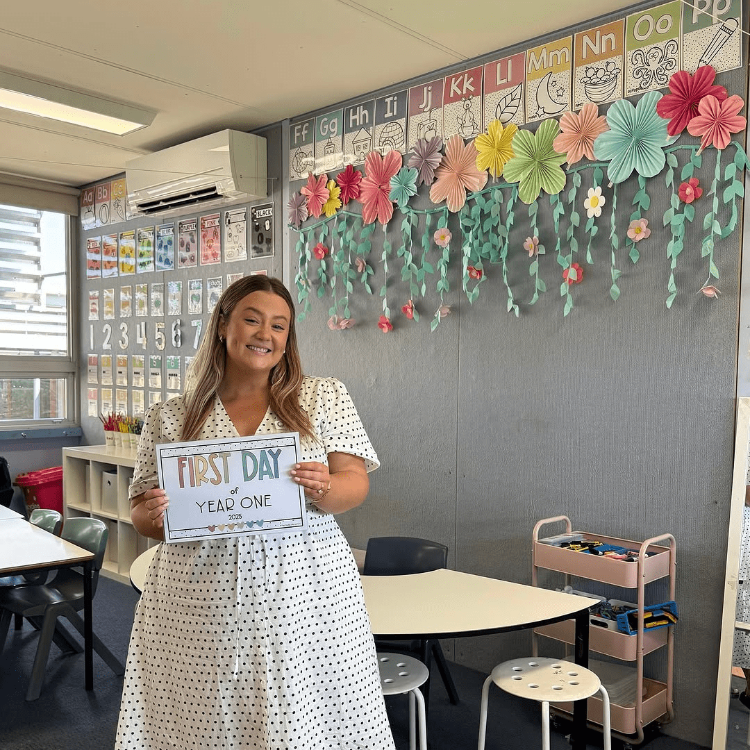 Spotty Pastel Classroom Decor - Muted Rainbow Colors - Miss Jacobs