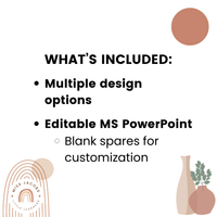 Sterilite Labels | Boho Vibes Desert Neutral