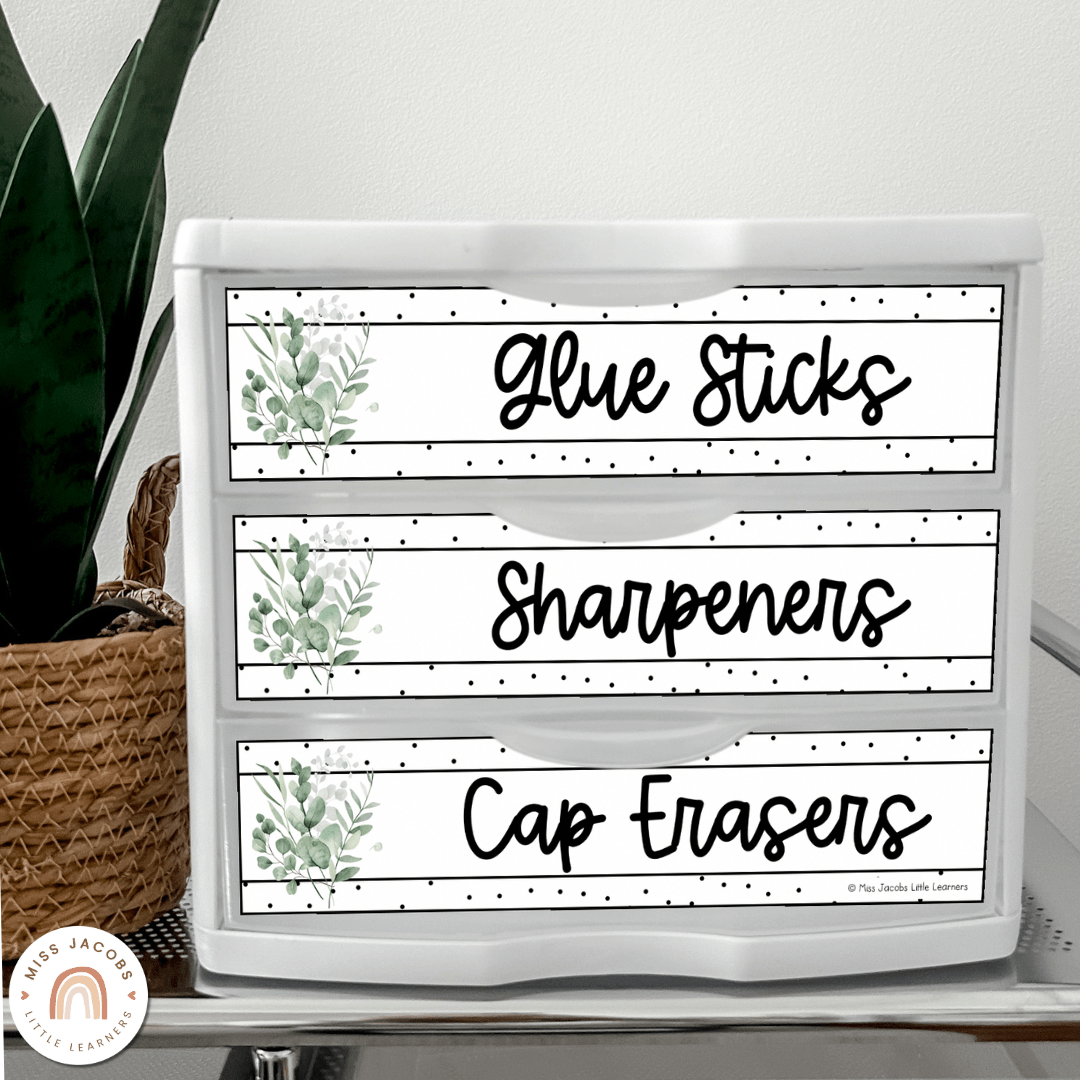 Sterilite Labels | Modern Botanical