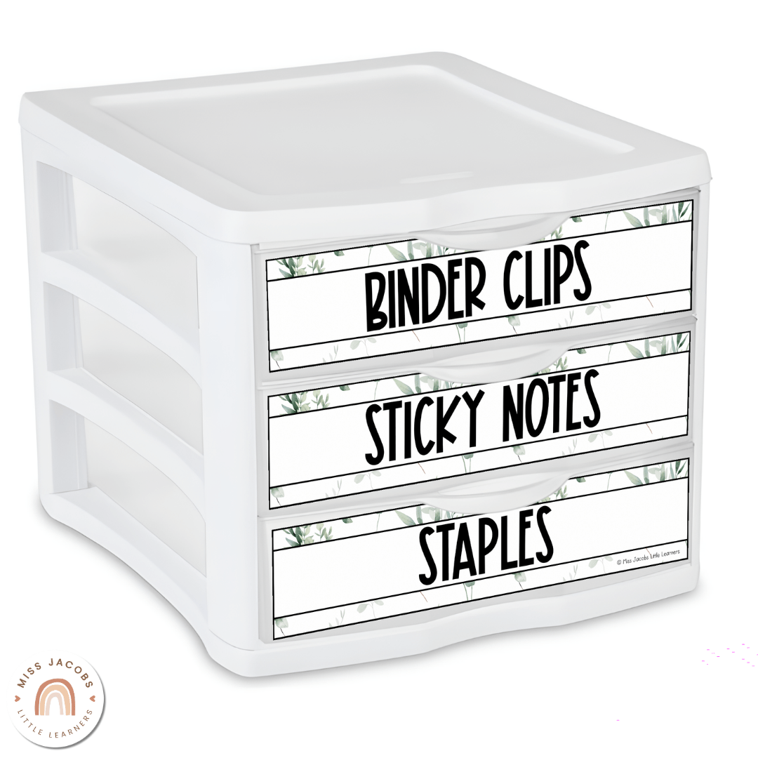 Sterilite Labels | Modern Botanical