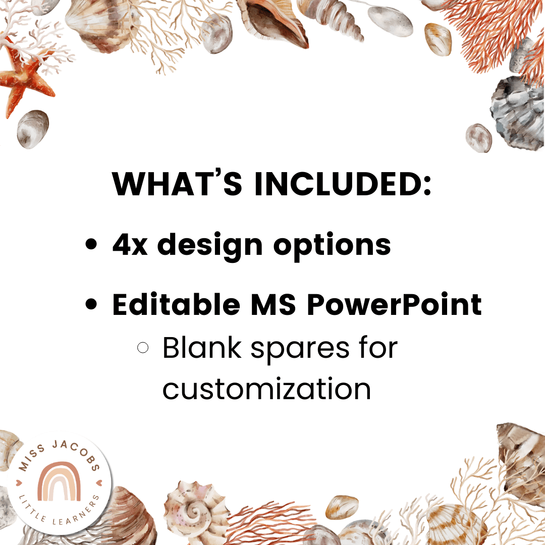 Sterilite Labels | Modern Ocean