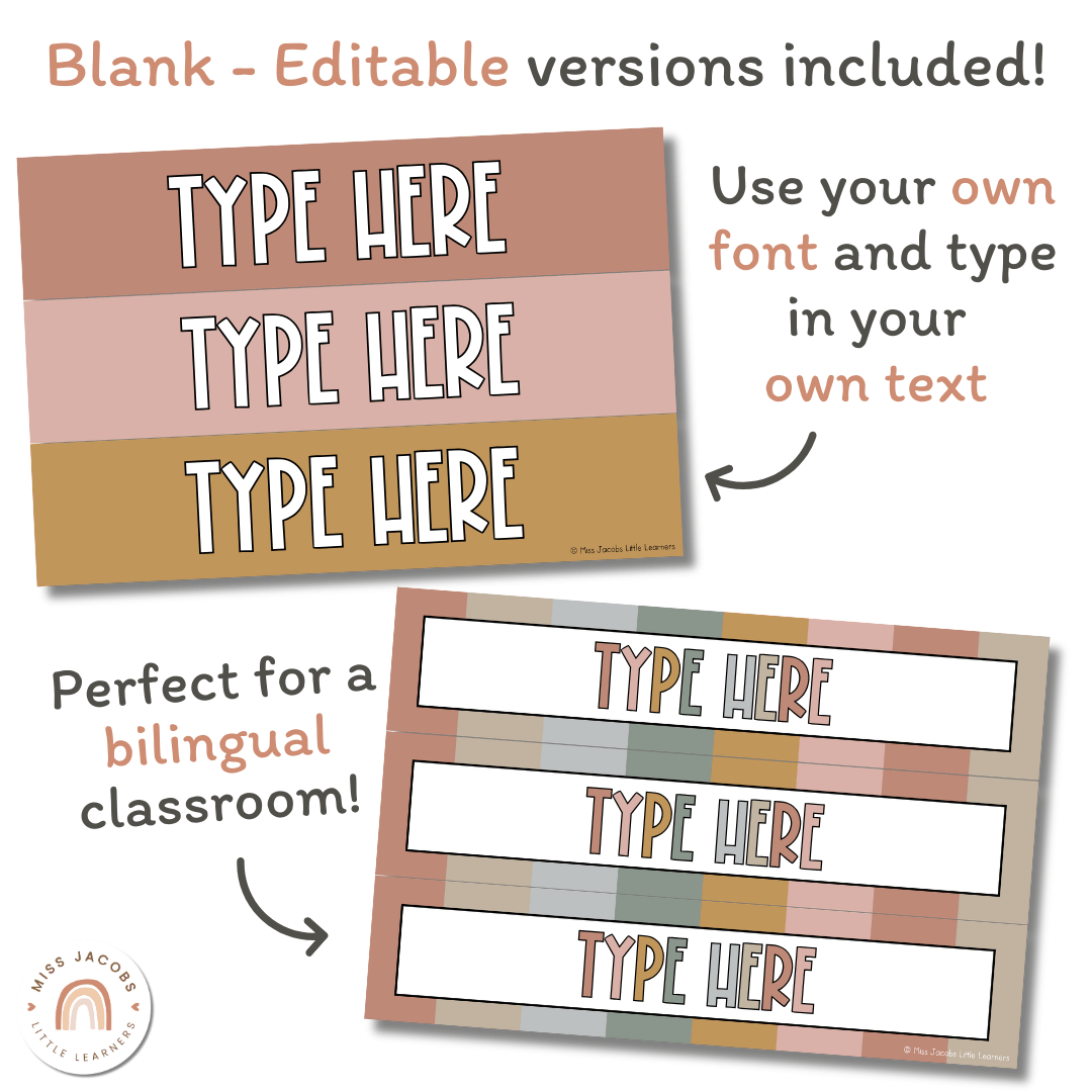 Sterilite Labels | Simply Boho