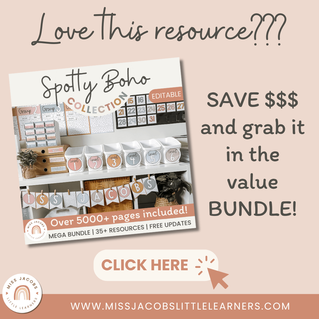 Sterilite Labels | Spotty Boho