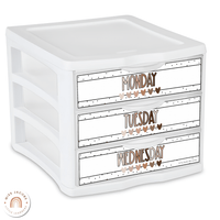 Sterilite Labels | Spotty Neutrals – Miss Jacobs Little Learners