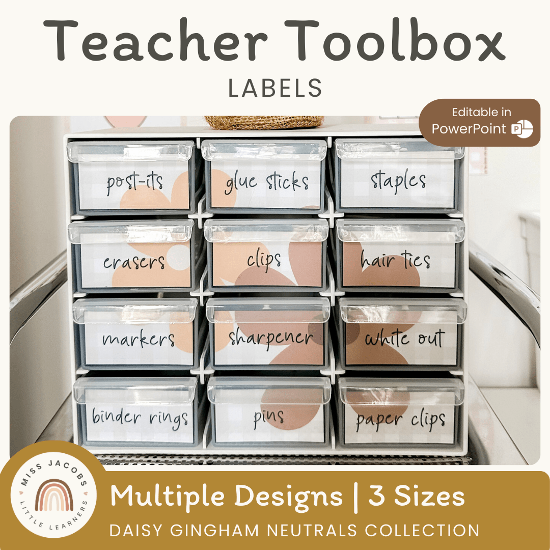 Teacher Toolbox Labels – Page 2 – Miss Jacobs Little Learners