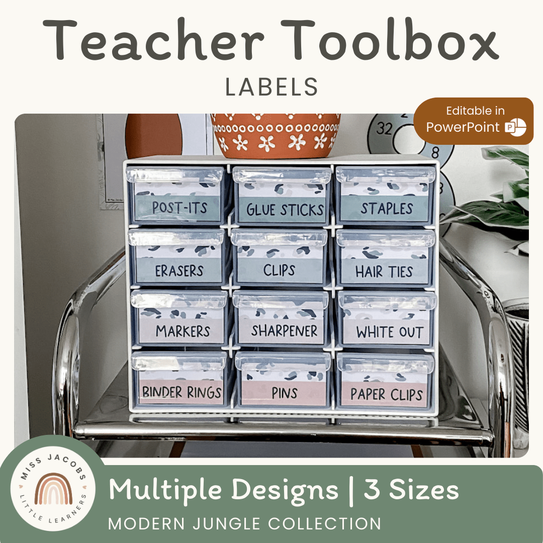 Teacher Toolbox Labels – Page 2 – Miss Jacobs Little Learners