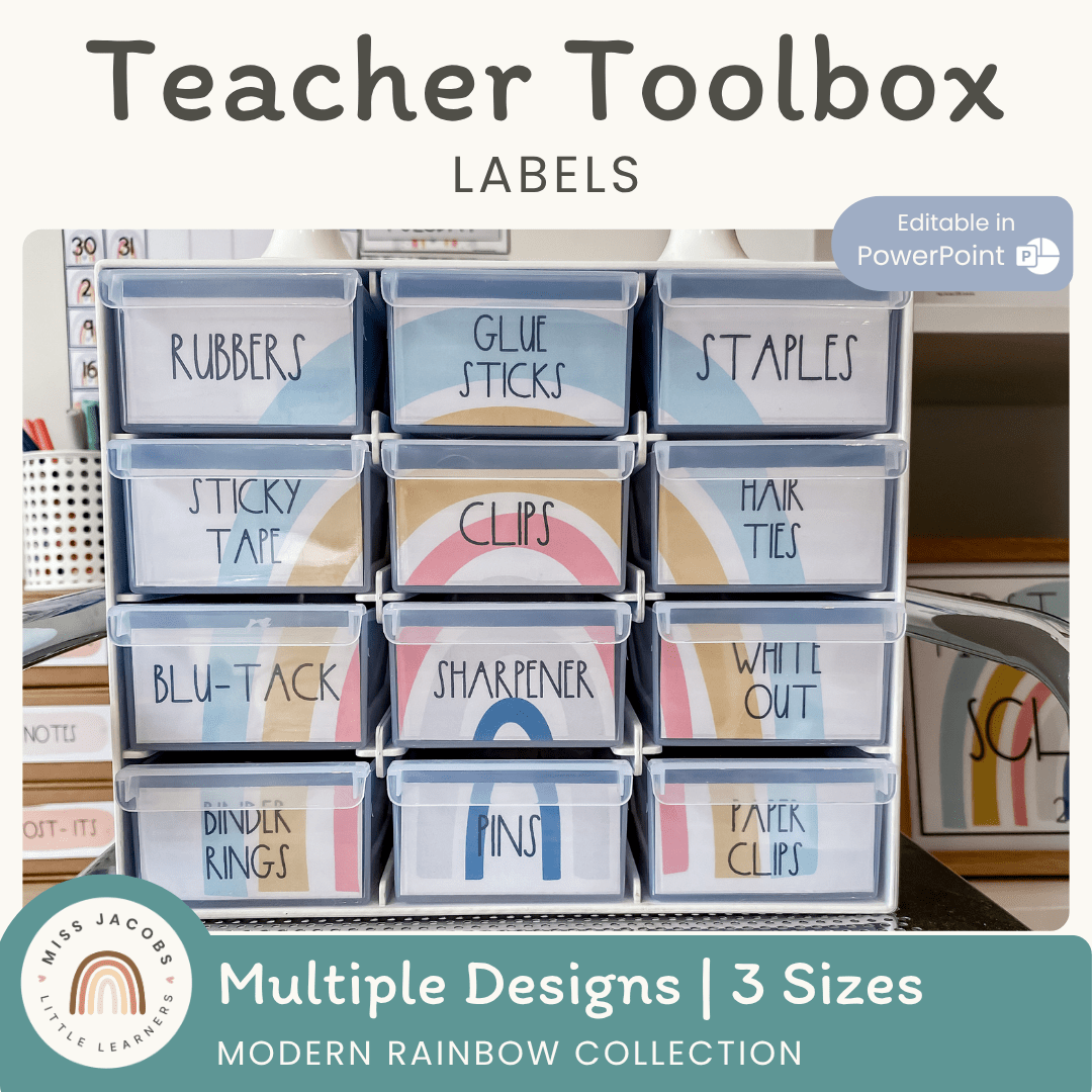 Teacher Toolbox Labels – Miss Jacobs Little Learners