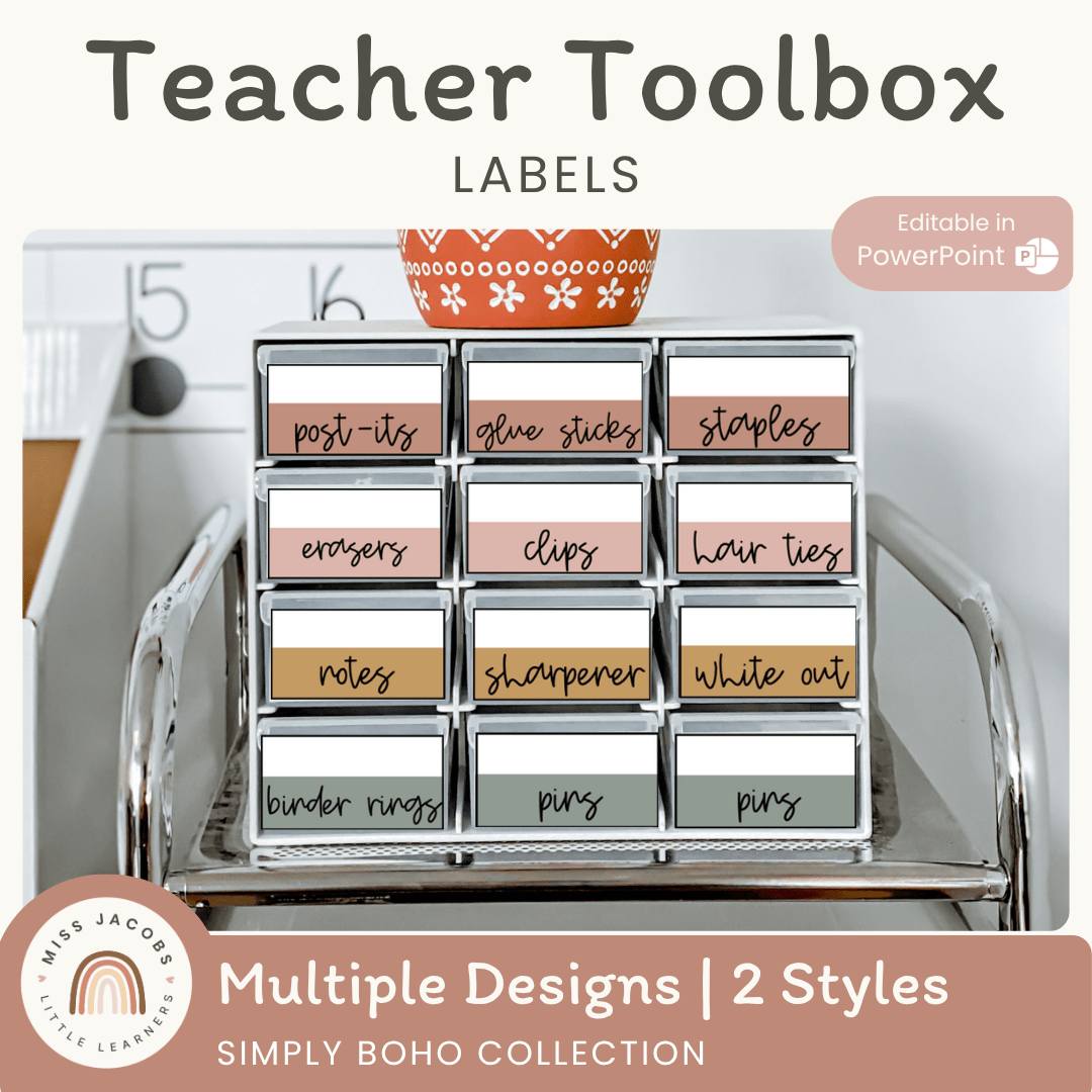 Teacher Toolbox Labels – Page 2 – Miss Jacobs Little Learners