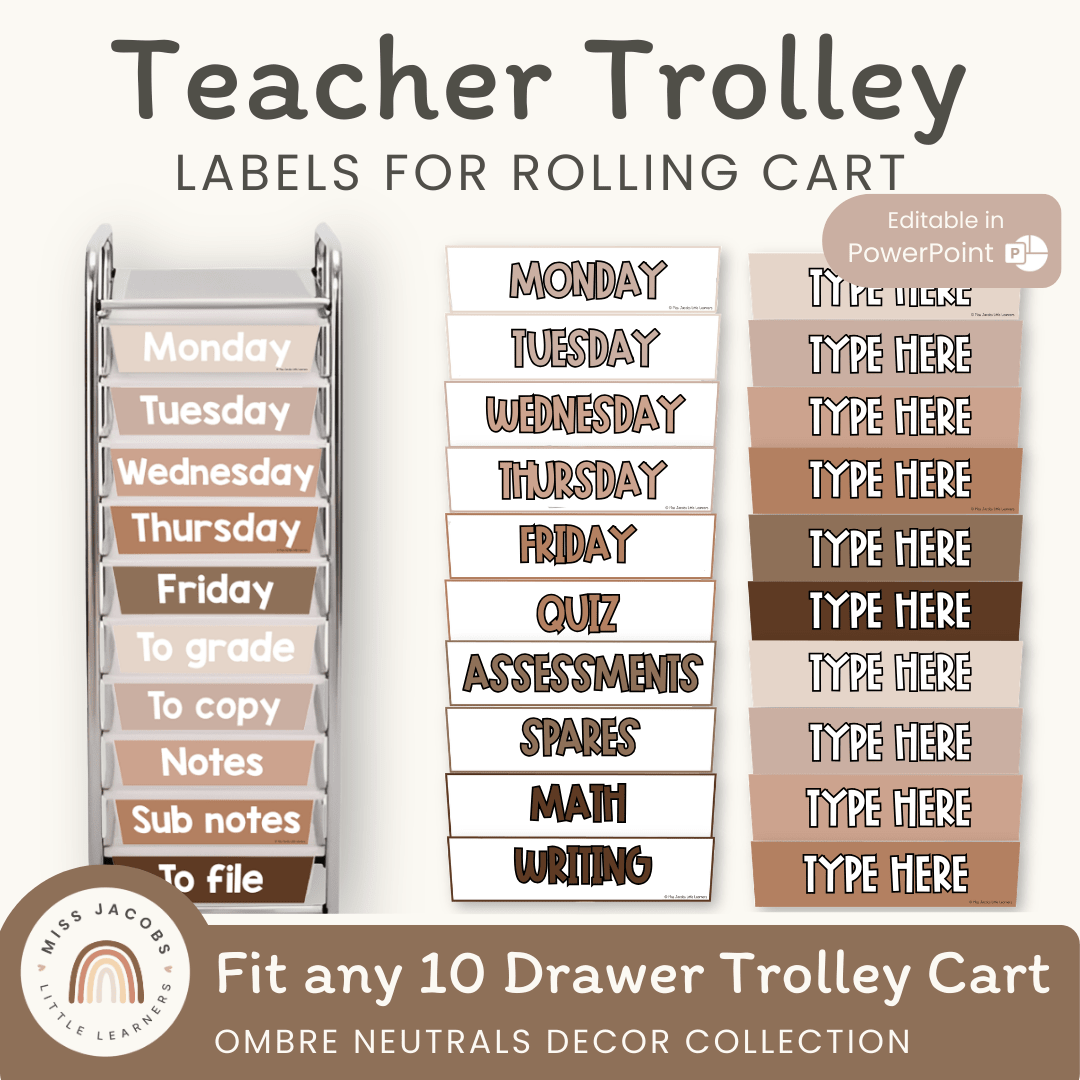Trolley Labels – Page 2 – Miss Jacobs Little Learners