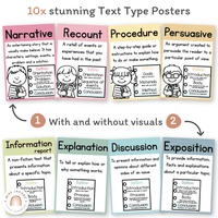 Text Type Posters - Pastel Theme - Miss Jacobs – Miss Jacobs Little ...