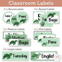 Sea Turtle Theme Classroom Essentials Decor Pack - Miss Jacobs – Miss ...