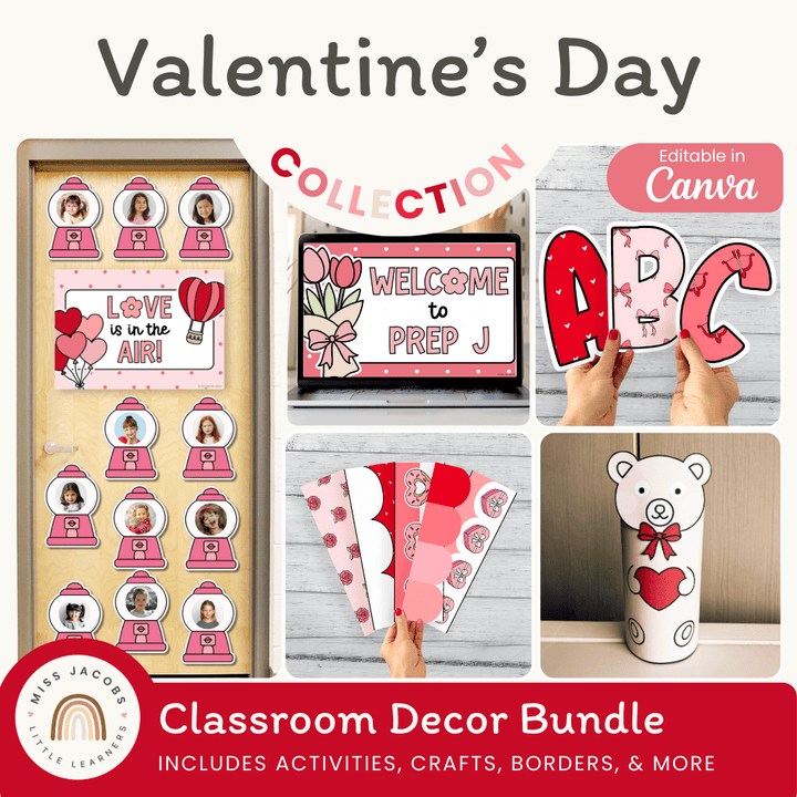 Valentine’s Day Bulletin Board Classroom Decorations & Crafts Ideas ...