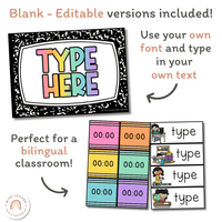 Visual Schedule - Cutesy Classroom Theme - Miss Jacobs - Default Title