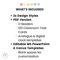 Visual Schedule - Spotty Pastel Classroom Theme - Miss Jacobs – Miss ...