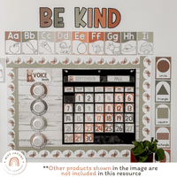 Voice Levels Chart - Woodland Theme Classroom Decor - MJLL – Miss ...